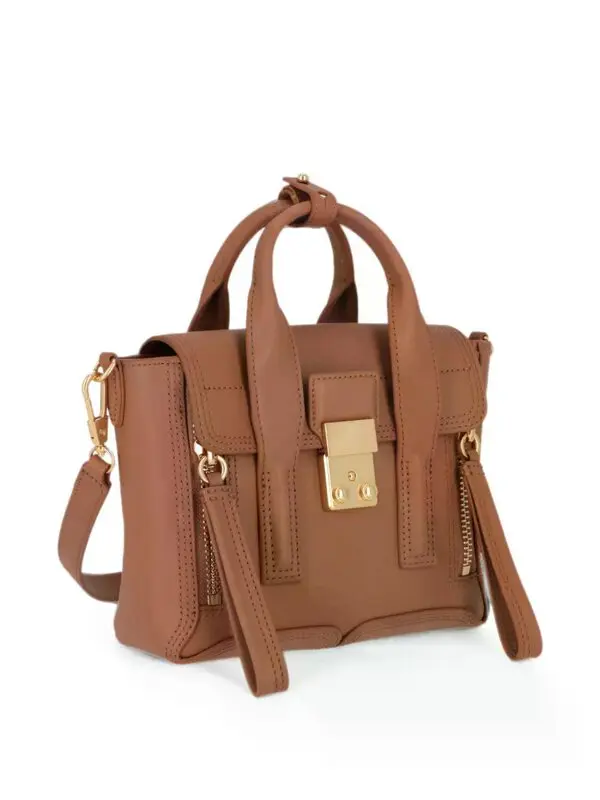 3.1 Phillip Lim Pashli Leather Tote Bag - Brown
