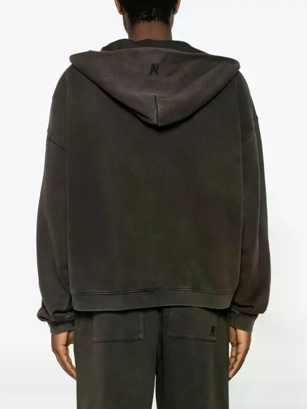 REPRESENT Initial Zip-up Cotton Hoodie