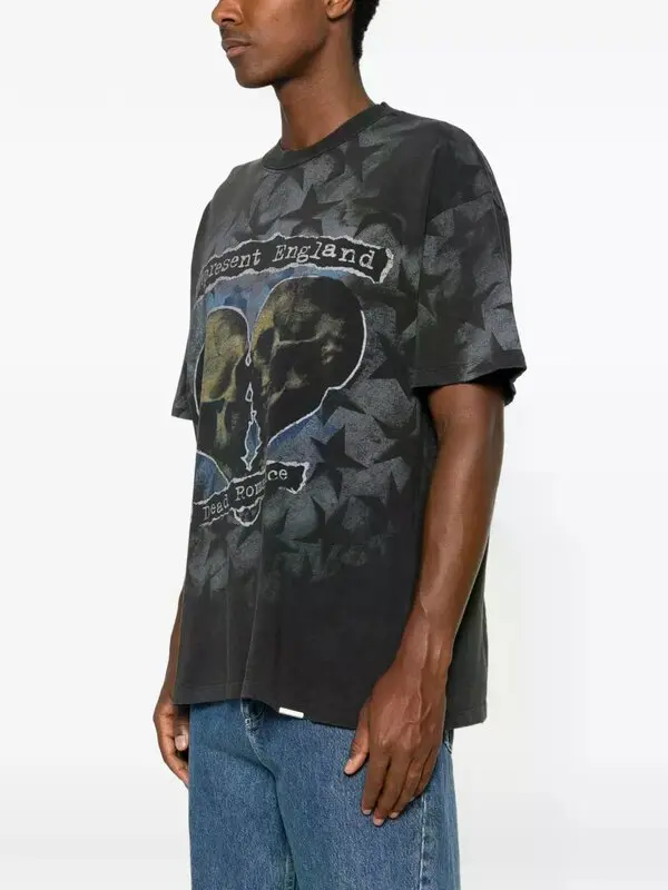 REPRESENT Romance Graphic-print Star-pattern Cotton T-shirt