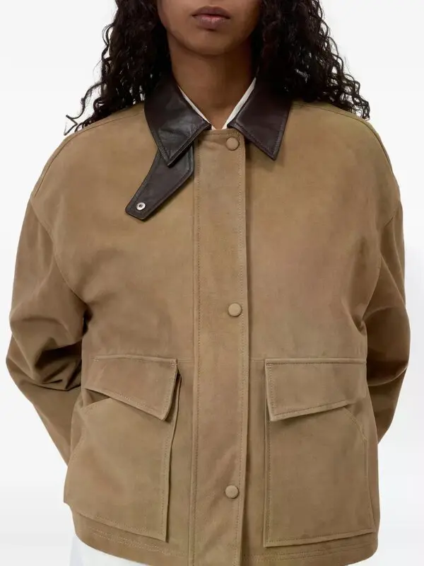 Closed Suede Leather Jacket