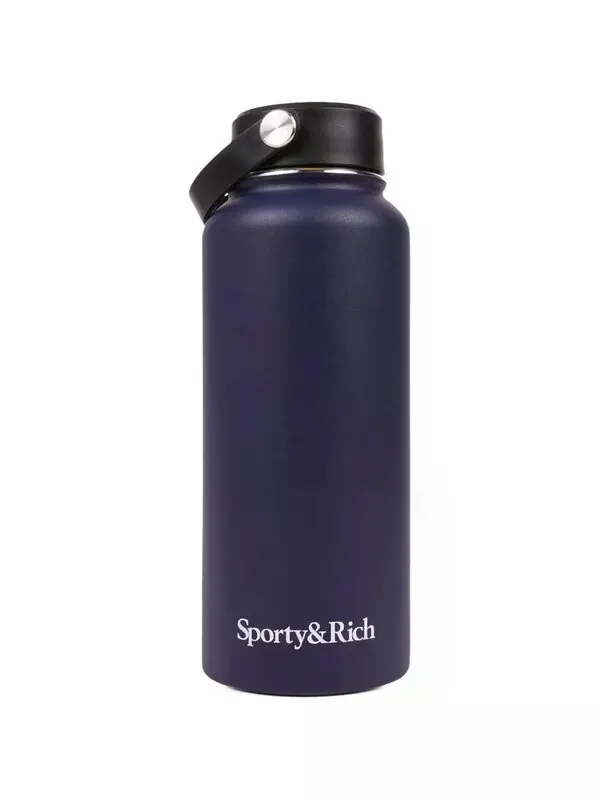 SPORTY & RICH Logo-print Water Bottle