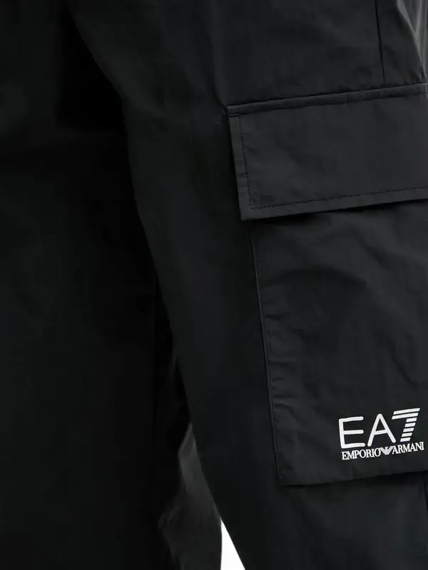 EA7 Logo Print Cargo Pants