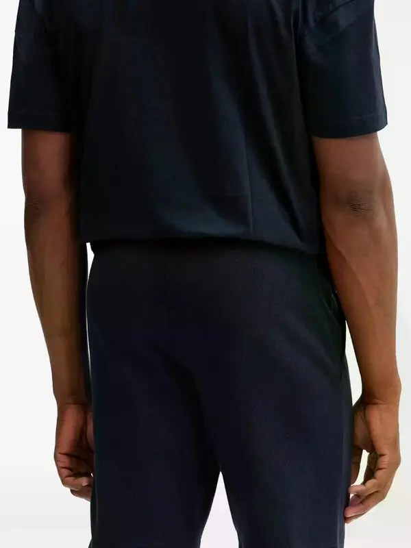 EA7 Navy Drawstring Shorts