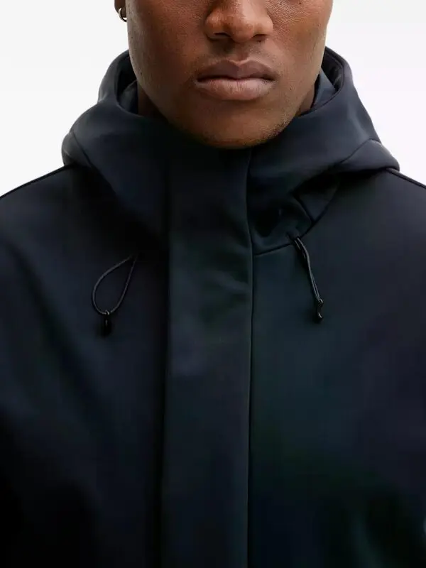 EA7 Logo-patch Hooded Jacket