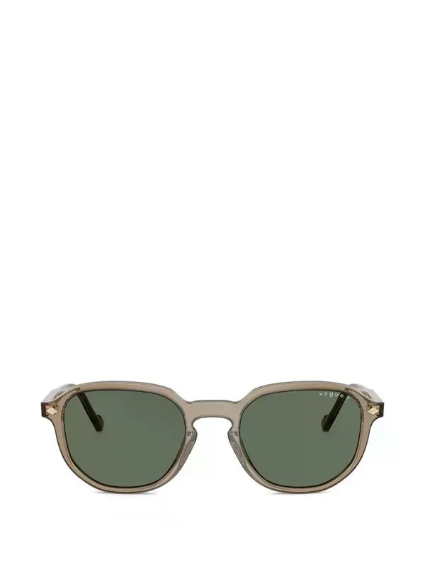 VOGUE EYEWEAR Heart Oval-frame Sunglasses