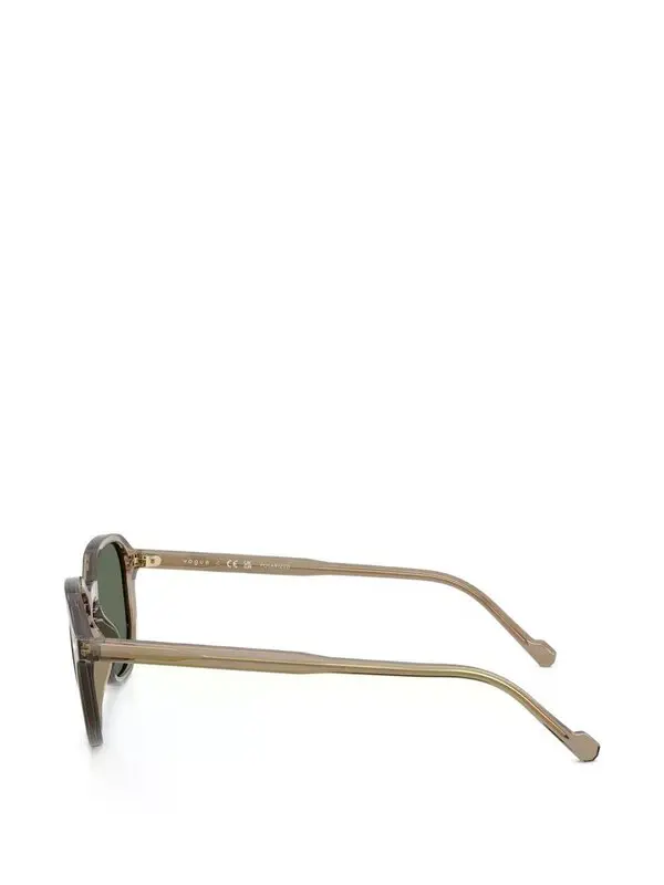 VOGUE EYEWEAR Heart Oval-frame Sunglasses