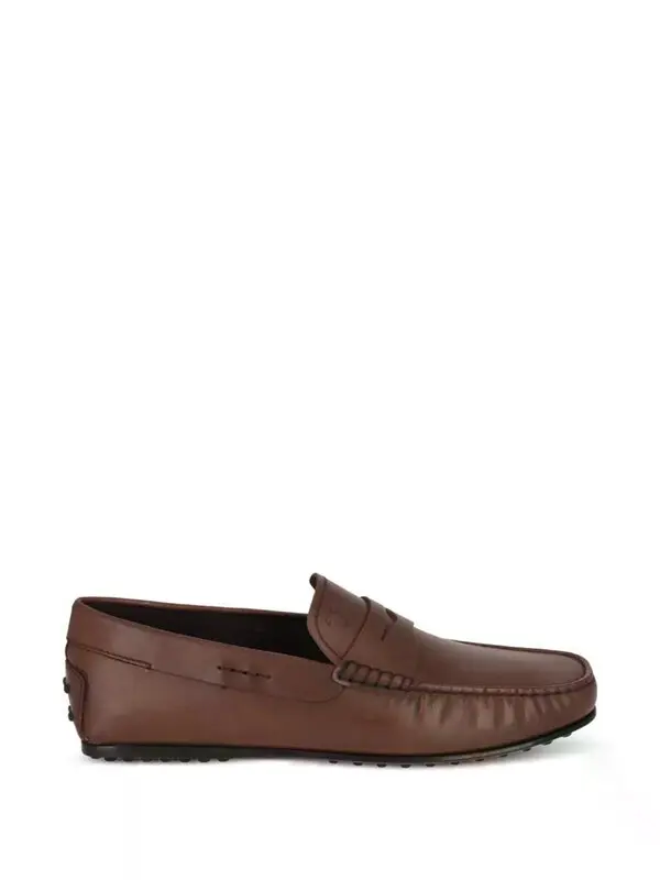 TOD'S Gommino Leather Loafers