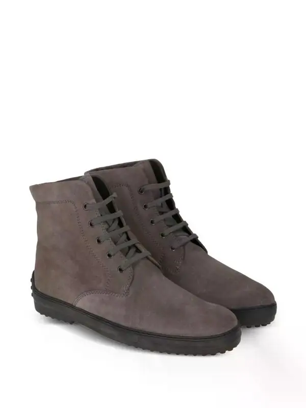 TOD'S Gommino Lace-up Ankle Boots