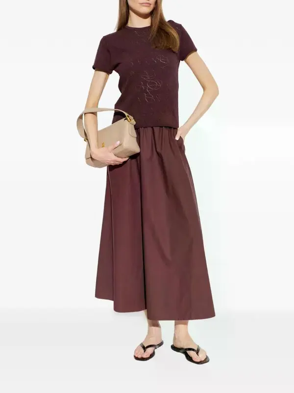BY MALENE BIRGER Gathered Skirt - Red