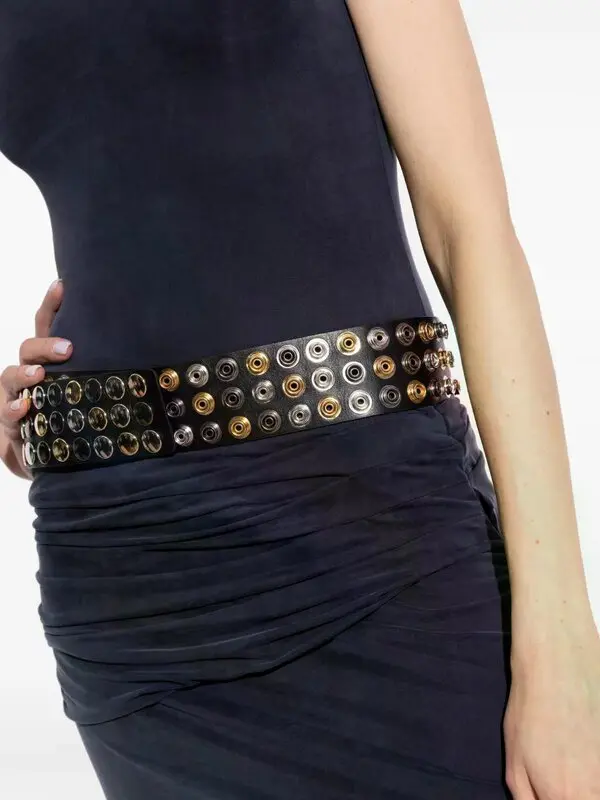 IRO PARIS Stud-embellished Leather Belt