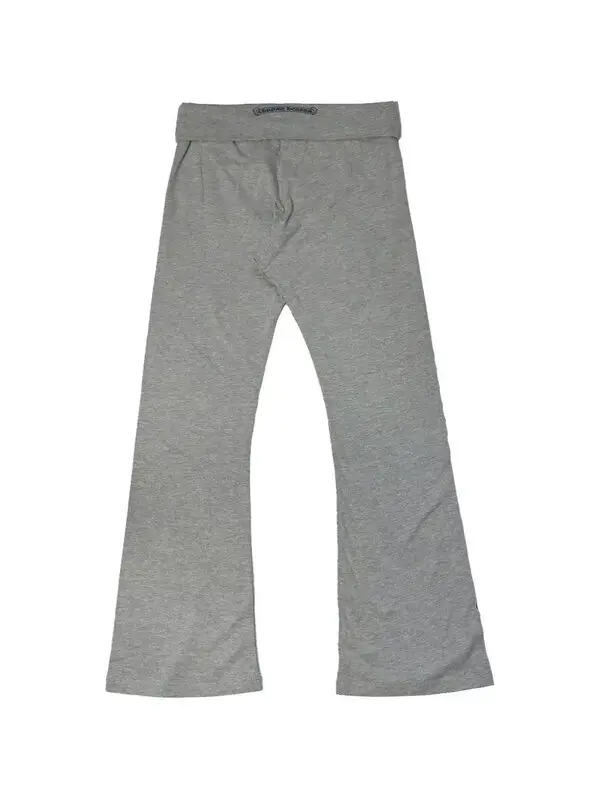 Chrome Hearts Logo Print Flared Trousers