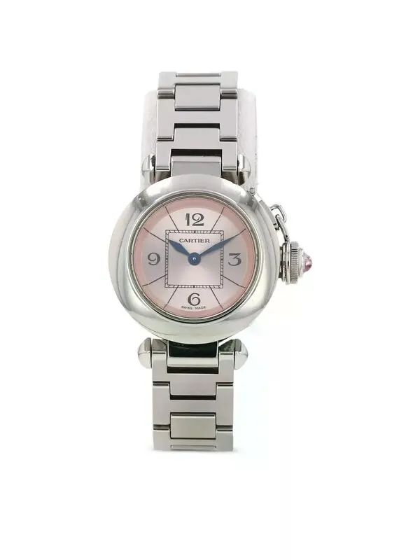 Cartier Pasha 27mm Quartz Watch - Pink