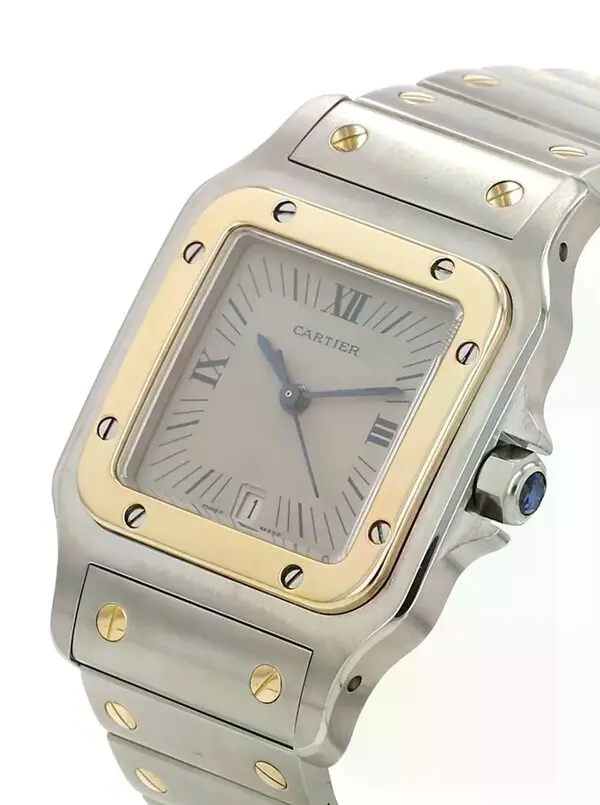 Cartier Santos Galbée 41mm Quartz Watch - Neutrals