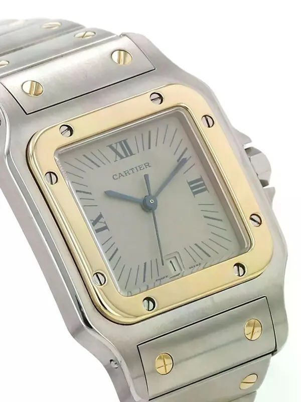Cartier Santos Galbée 41mm Quartz Watch - Neutrals