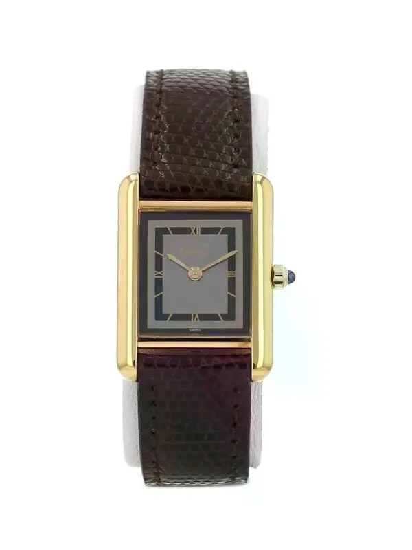 Cartier Tank Must 30mm Watch - Black