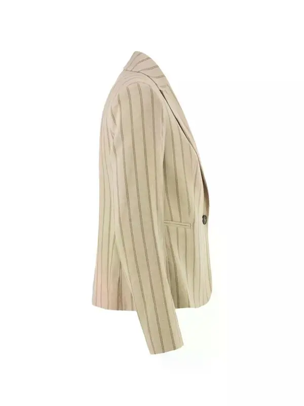 Antonelli Firenze Pinstripe Single-breasted Blazer