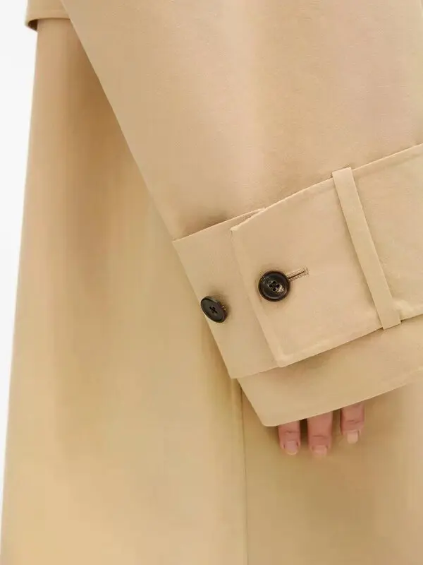 Another Tomorrow Double Face Balmacaan Coat
