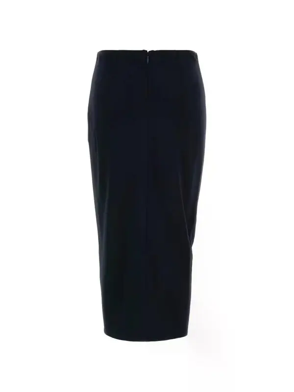 Stella McCartney Draped Midi Skirt - Blue