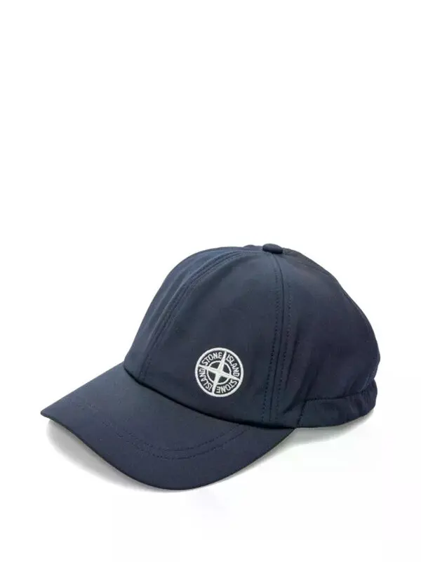 Stone Island Logo-embroidered Baseball Cap - Blue