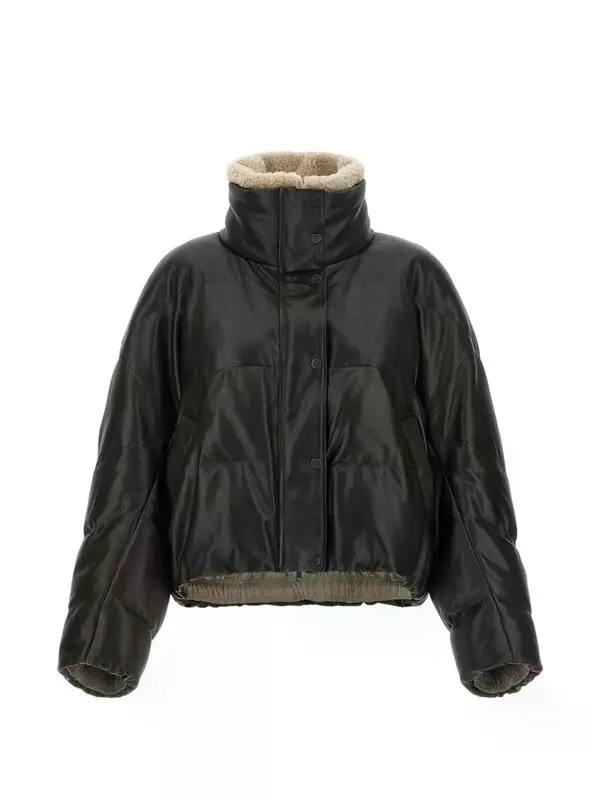 Brunello Cucinelli Quilted Leather Jacket