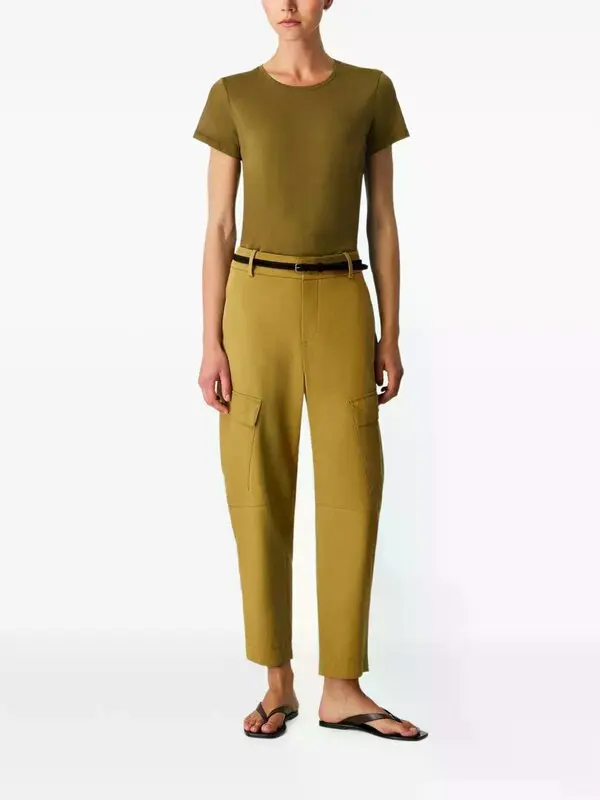 Another Tomorrow Curved Cargo Pants