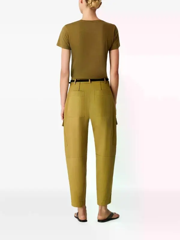 Another Tomorrow Curved Cargo Pants