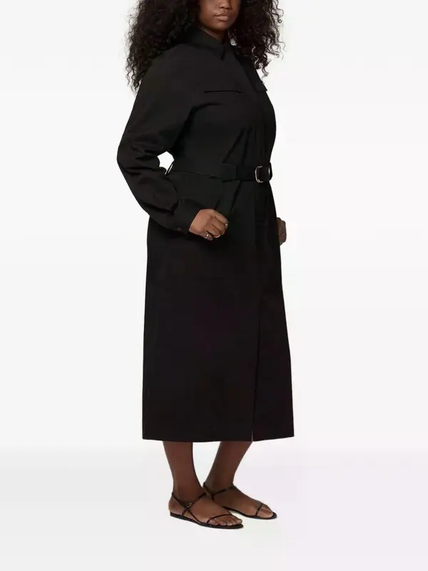Another Tomorrow Belted Utility Dress