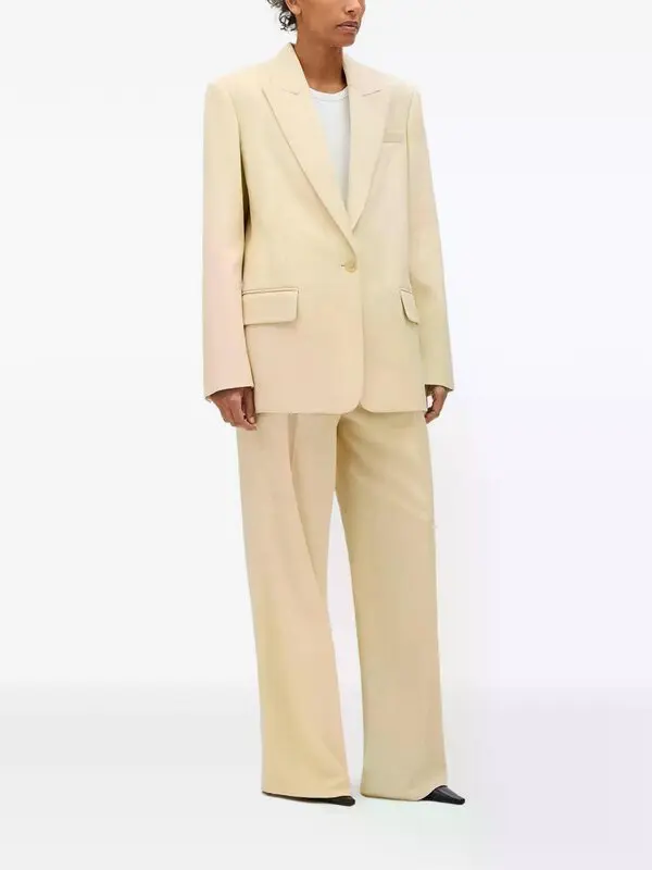 Another Tomorrow Oversized Tailored Blazer