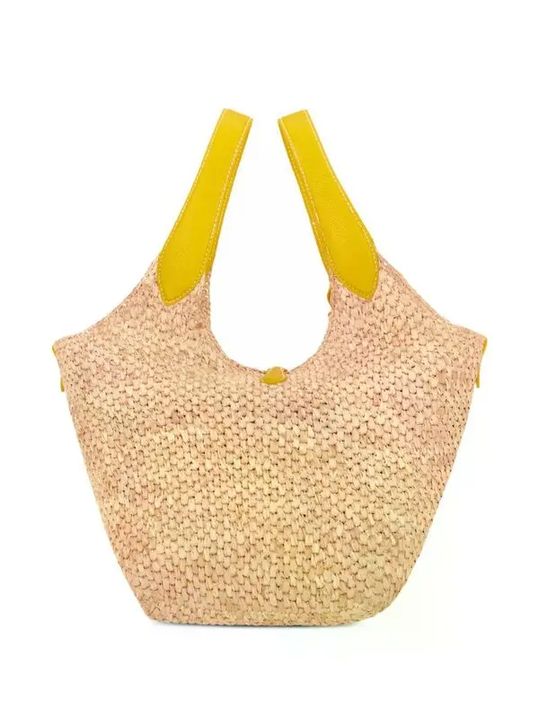 Polo Ralph Lauren Woven Tote Bag With Embroidered Logo