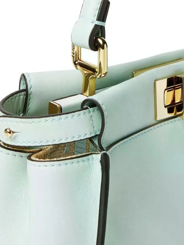 Fendi Peekaboo Leather Shoulder Bag