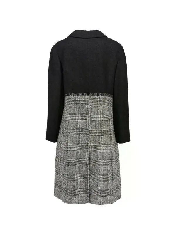JIL SANDER Glen Check Single-breasted Coat