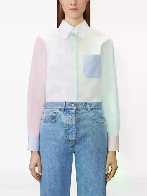 Thom Browne Funmix Poplin Shirt