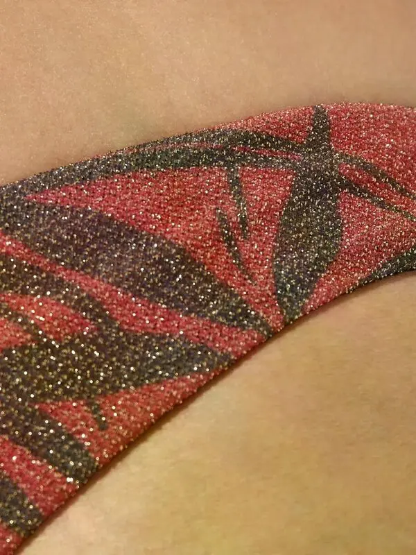 Beach Riot Hibiscus Shine Vanessa Bikini Bottoms - Red
