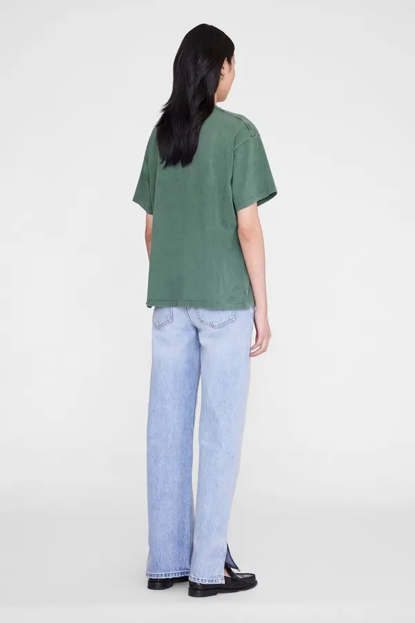 ANINE BING Cade Tee New York University - Cilantro