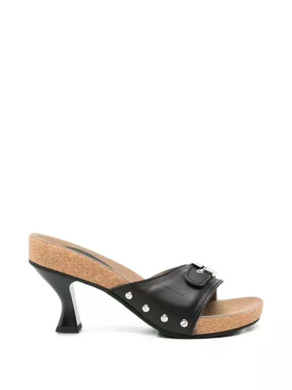 DR. SCHOLL'S SHOES Luna Heel Buckle-detail Studded Sandals