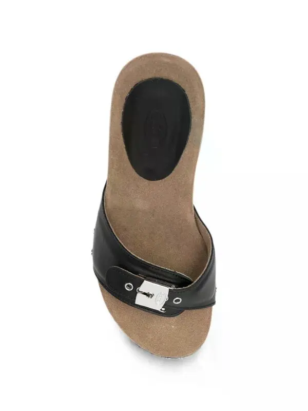 DR. SCHOLL'S SHOES Luna Heel Buckle-detail Studded Sandals