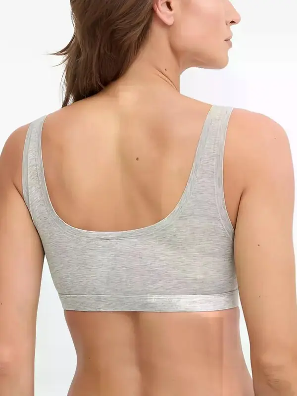 Polo Ralph Lauren Logo-embroidered Scoop-neck Bra