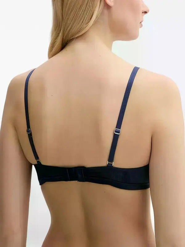 Polo Ralph Lauren Ribbed-knit Triangle Bra
