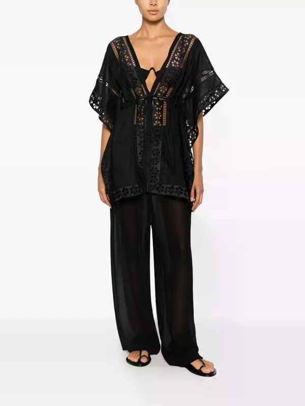 Charo Ruiz Ibiza Guipure Lace Kaftan