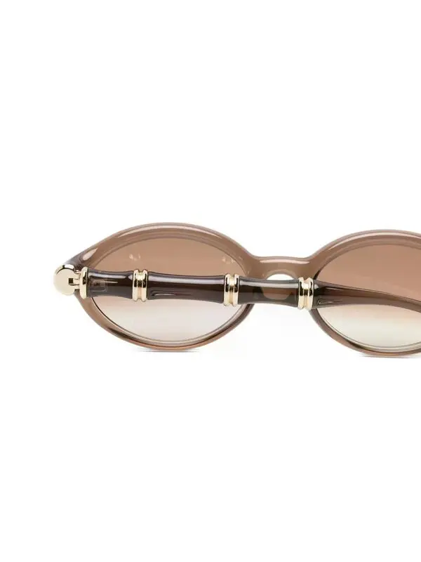 Gucci Geometric Frame Sunglasses