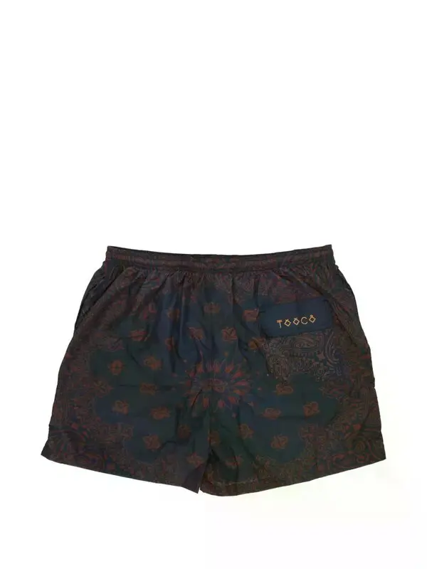 TOOCO Paisley Print Swim Shorts