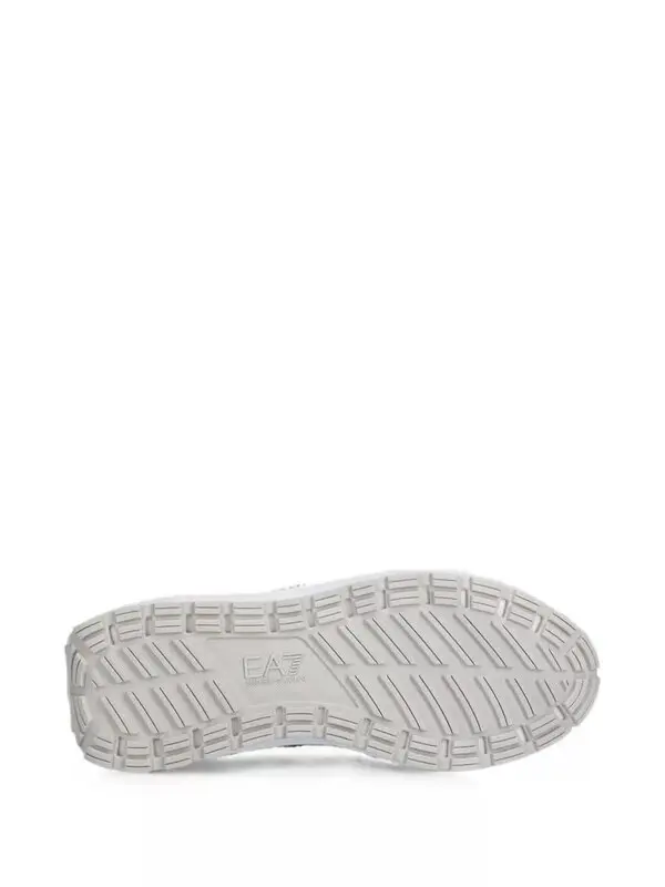 EA7 Logo Patch Panelled Sneakers