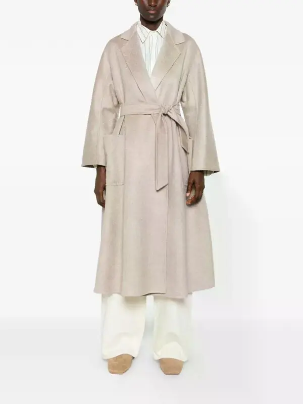 Max Mara Ludmilla Belted Coat - Neutrals