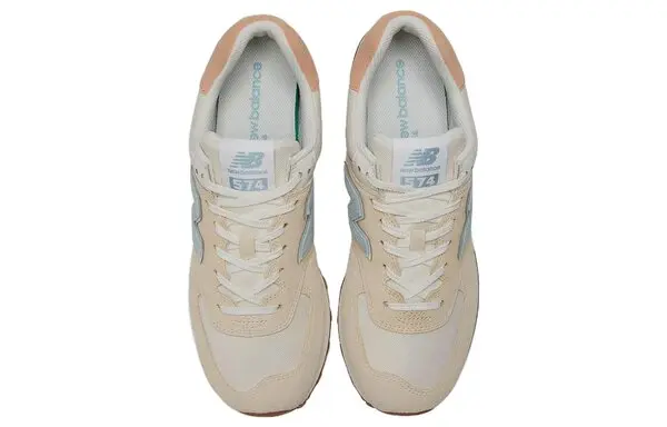 NEW BALANCE 574 "sea Salt Ocean Haze" Sneakers - Cream/blue