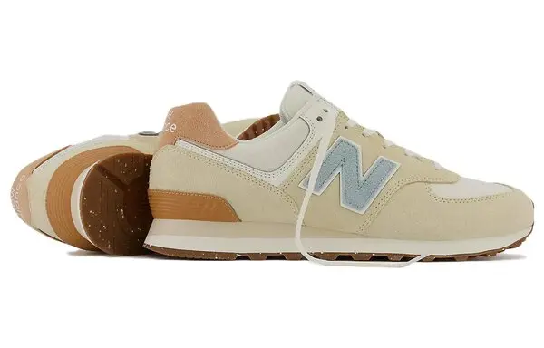 NEW BALANCE 574 "sea Salt Ocean Haze" Sneakers - Cream/blue
