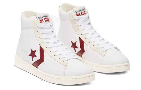 CONVERSE Pro Leather High 'white Team Red