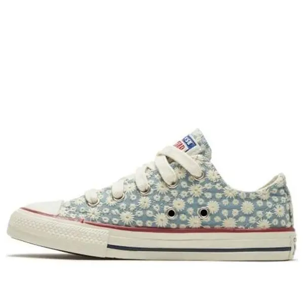 CONVERSE Chuck Taylor All Star Low Top Denim 'blue - /red