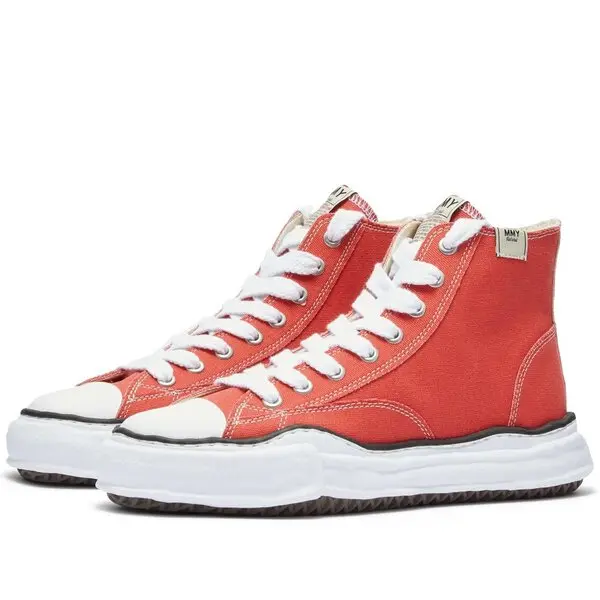 Mihara Yasuhiro Peterson Og Sole Canvas High-top Sneakers