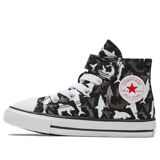 CONVERSE Chuck Taylor All Star Shark Bite High Top Sneakers - Black