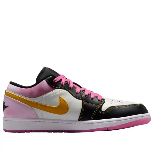 JORDAN 1 Low Se Sneakers - Black/sail/pinksicle